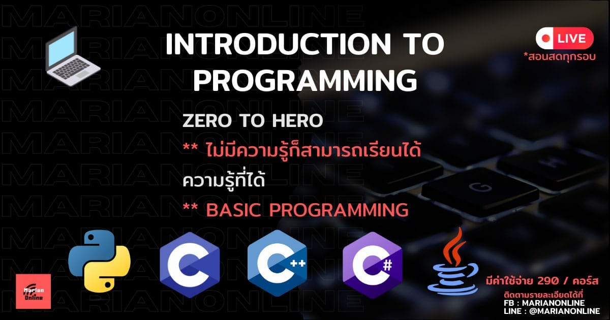 Introduction to Programming - CAMPHUB