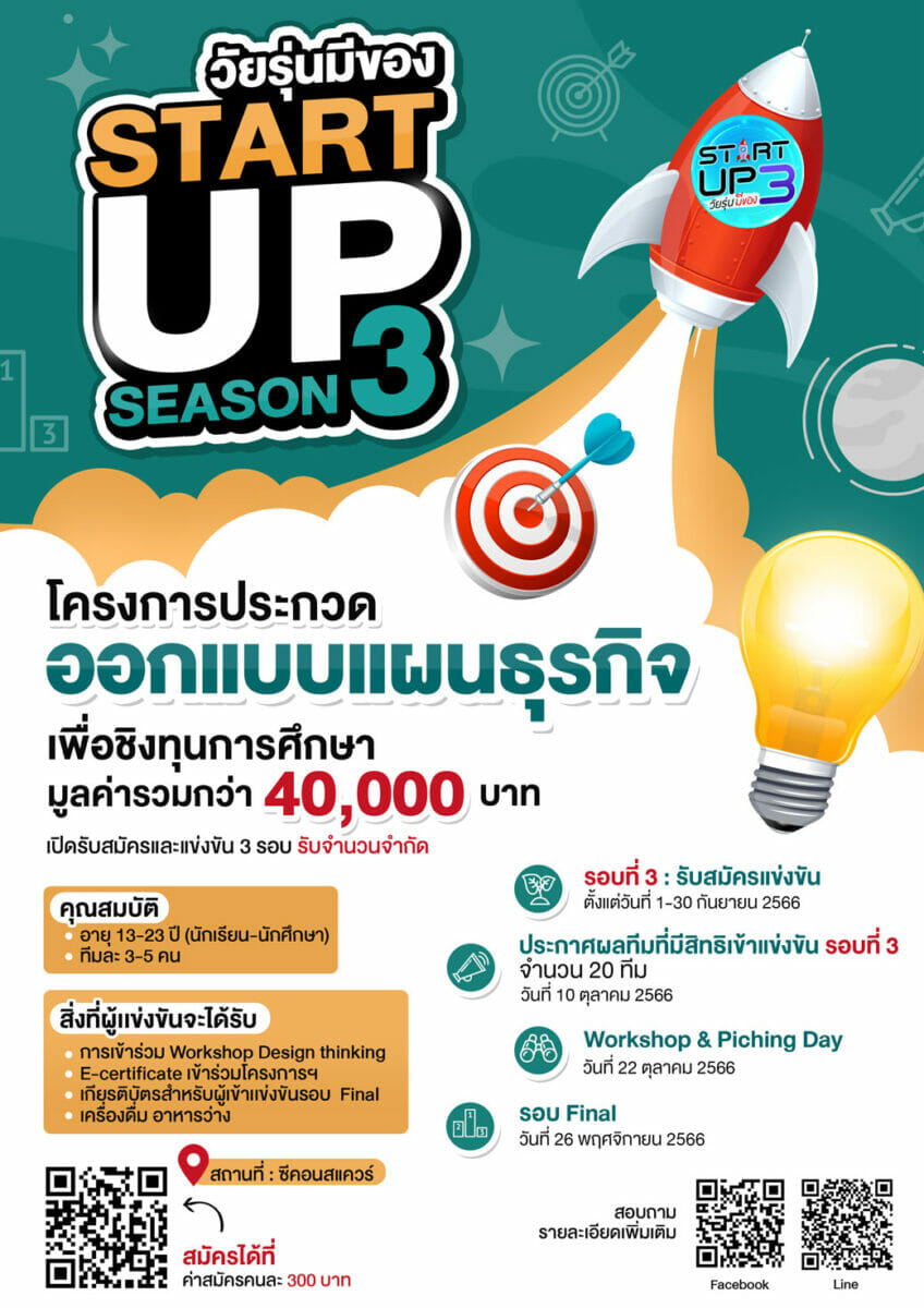วัยรุ่นมีของ Start Up Season 3 - CAMPHUB