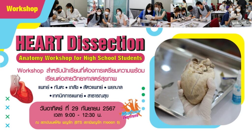 HEART Dissection Anatomy Workshop for High School Students - CAMPHUB